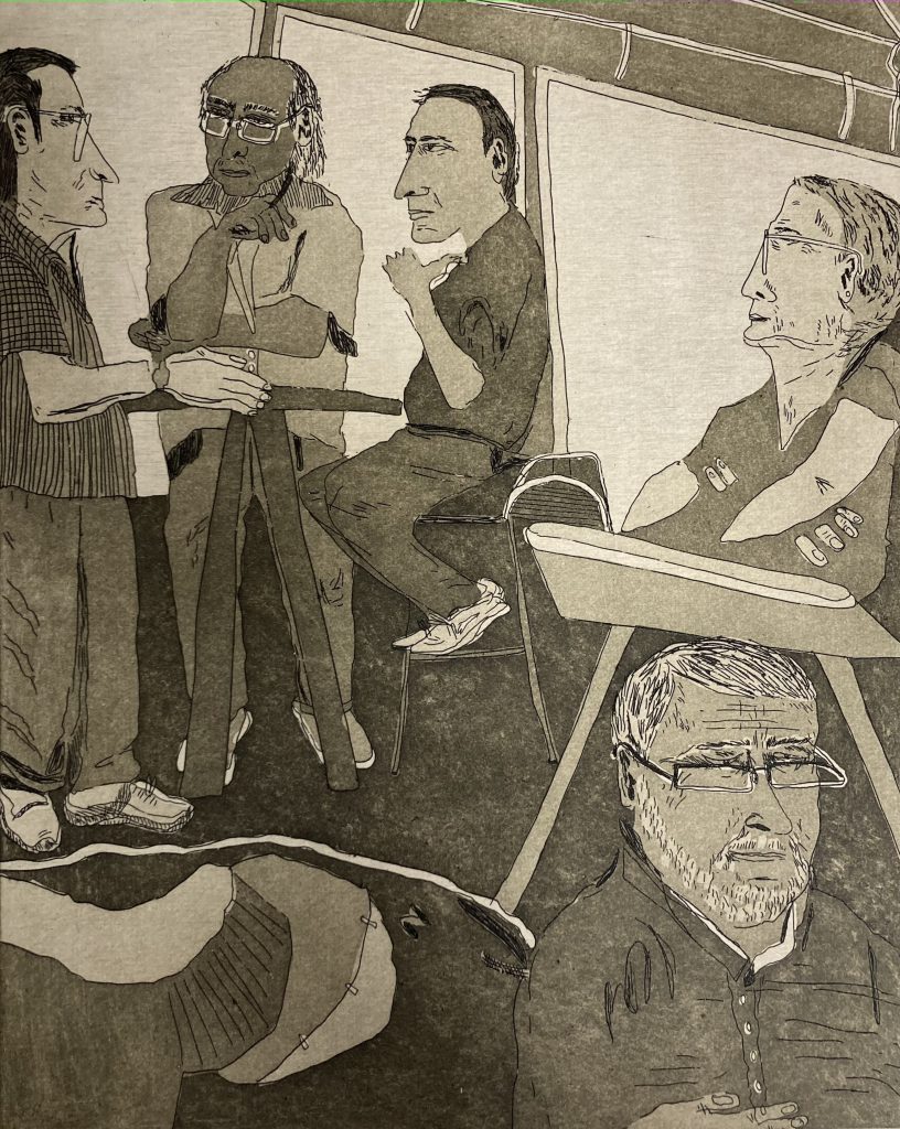 Nibble and a Natter - Jackson's Art Gallery: Buy Original Artwork Online